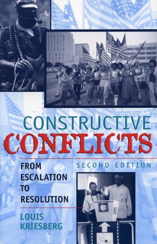 Constructive Conflicts: From Escalation to Resolution: Amazon.co.uk ...