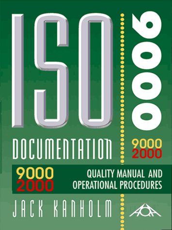 Amazon | Iso 9000: 2000 Quality Manual and Operational Procedures ...