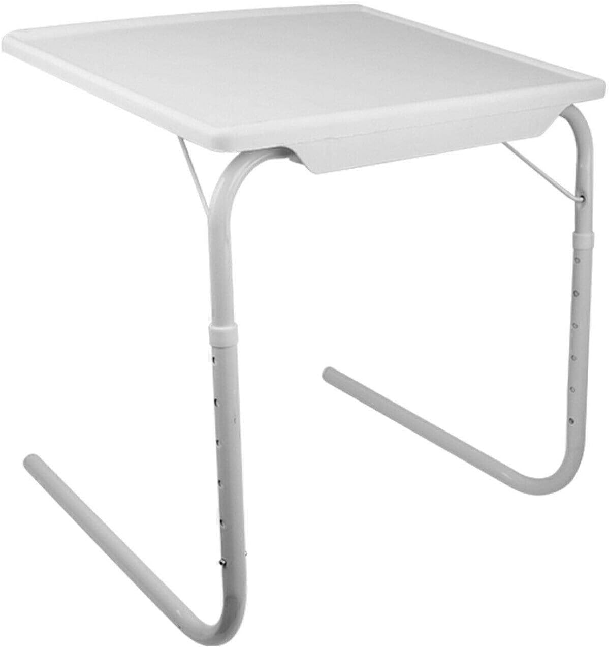 Amazon.com: JHUS Adjustable Portable Folding Table Desk Smart TV Tray ...