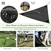 Amazon.com : Air Multi-Person Hammock Three Point Design Camping ...