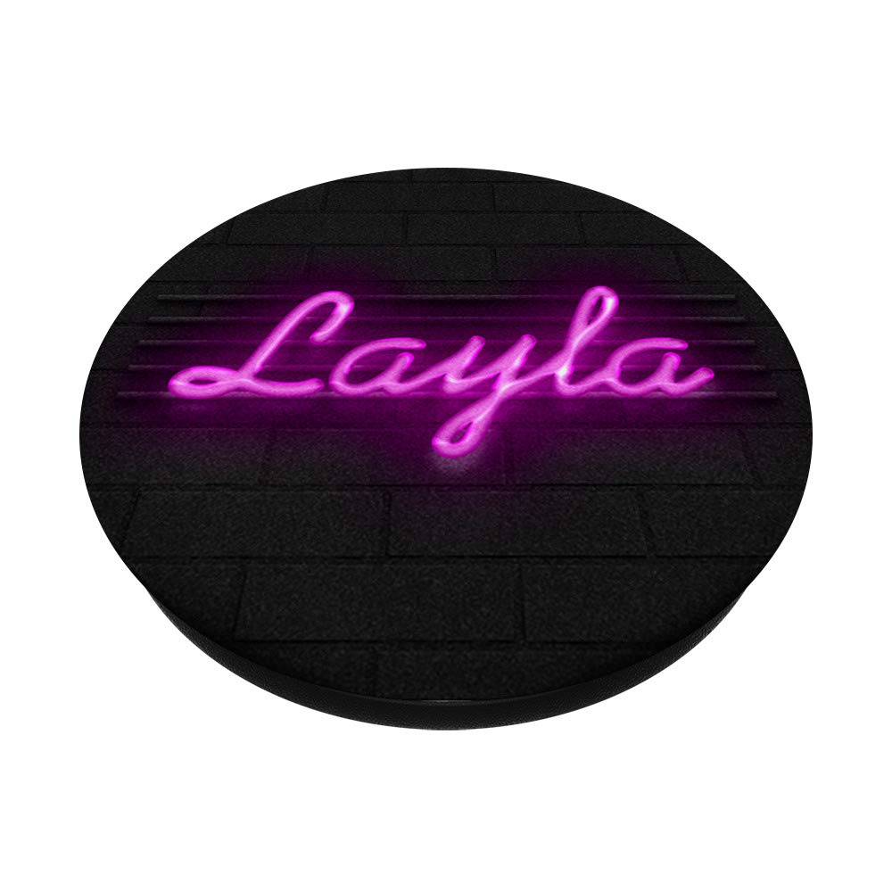 Layla Name Wallpaper Layla Girls Name Decorative Lettering Type Stock