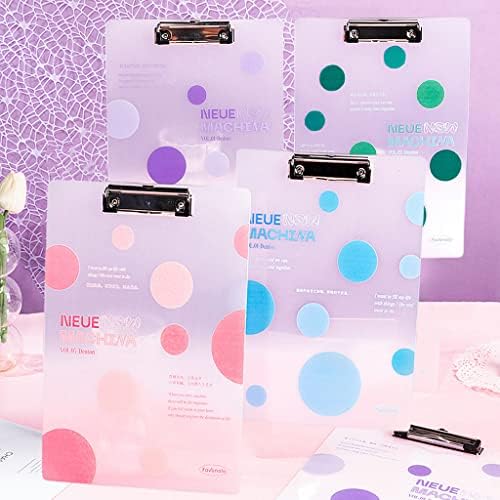 Amazon.com : A4 Binder Punchless with Spring Action Clamp Strong Clips ...