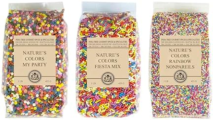 Amazon.com: India Tree Nature's Colors Sprinkles Chef's Gift Pack ...