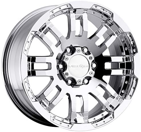 Amazon.com: Vision Warrior 375 Chrome Wheel (17x8.5"/6x139.7mm ...