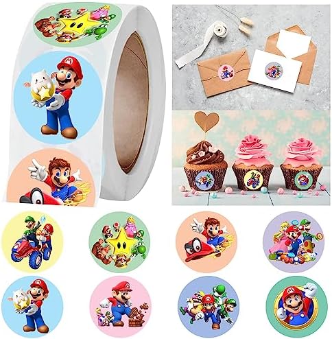 Amazon.com: Mario Shop Nintendo Mario Sticker Ultimate Set 1000 ...