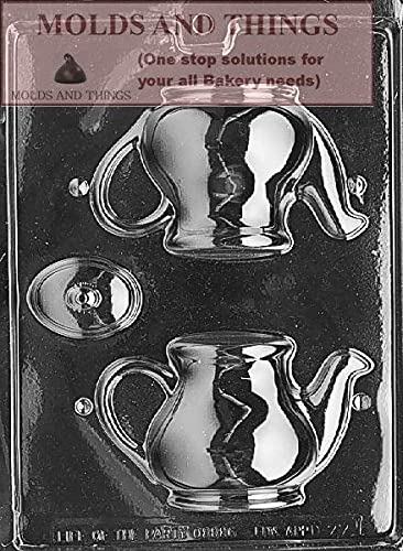 Tea cup chocolate candy mold, tea pot chocolate candy mold With ...