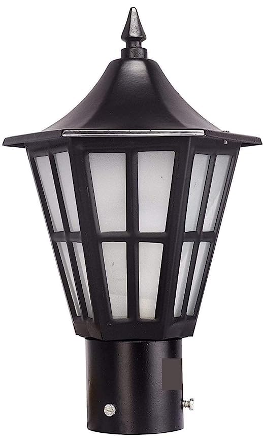 G CHHARIYA TRADERS GATE Light for Home GATE Pillar Waterproof (Bulb NOT ...