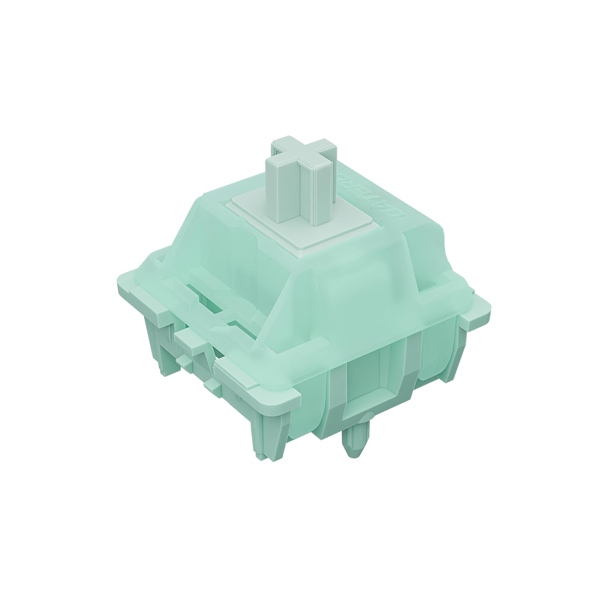 Snapklik.com : GATERON Jade Mint Switches,22mm Double Spring 55gf Pre ...