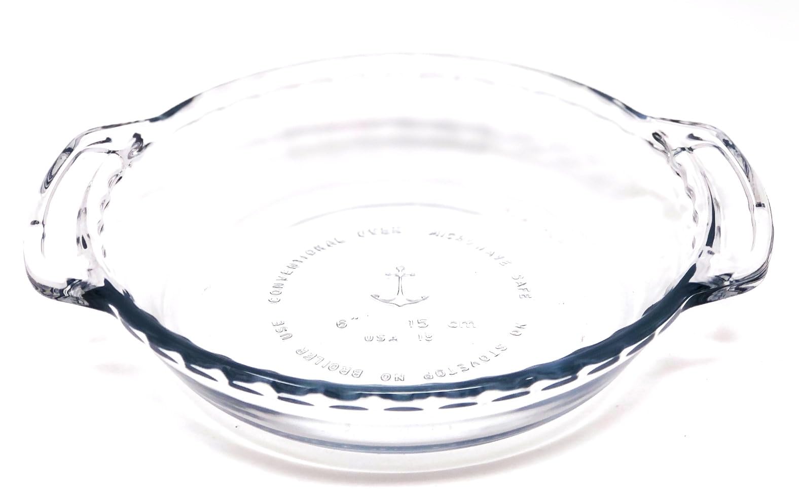 Amazon.com: Clear Personal 6" Deep Dish Glass Pie Plate: Home & Kitchen