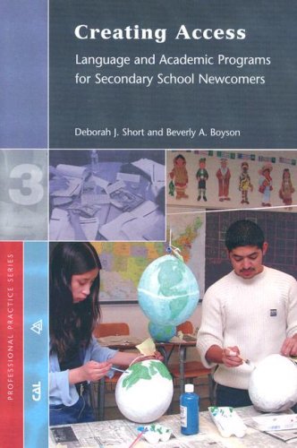Buy Creating Access: Language and Academic Programs for Secondary ...