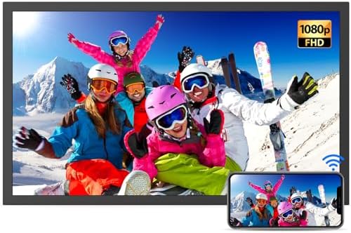 Amazon.com : Smart Digital Picture Frame Large Digital Photo Frame - 21 ...