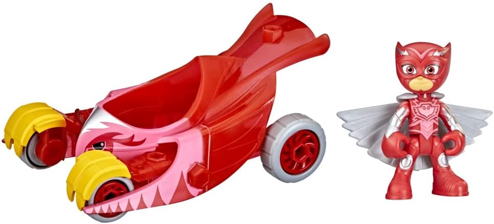 PJ Masks Animal Power Owl Glider Preschool Toy, Owlette Car With ...