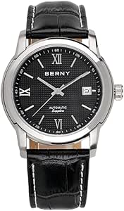 Amazon | BERNY 腕時計メンズ メンズ ウォッチ メンズ 腕時計 クラシック自動巻きメンズ腕時計 高級メンズ機械式時計 | 腕時計 | ファッション 通販
