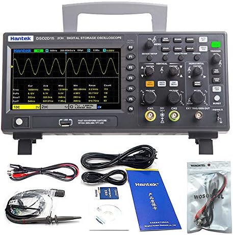 Hantek DSO2D15 150MHz 1GSa/s 8M Memory Depth Digital Bench Type ...