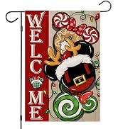 Amazon.com : Christmas Garden Flags for Outside Decor, Xmas Grinch ...