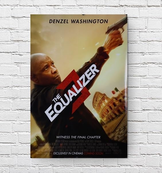 Amazon.co.jp: 映画ポスター イコライザー 3 デンゼルワシントン Equalizer 3 27×40インチ (68.9×101 ...