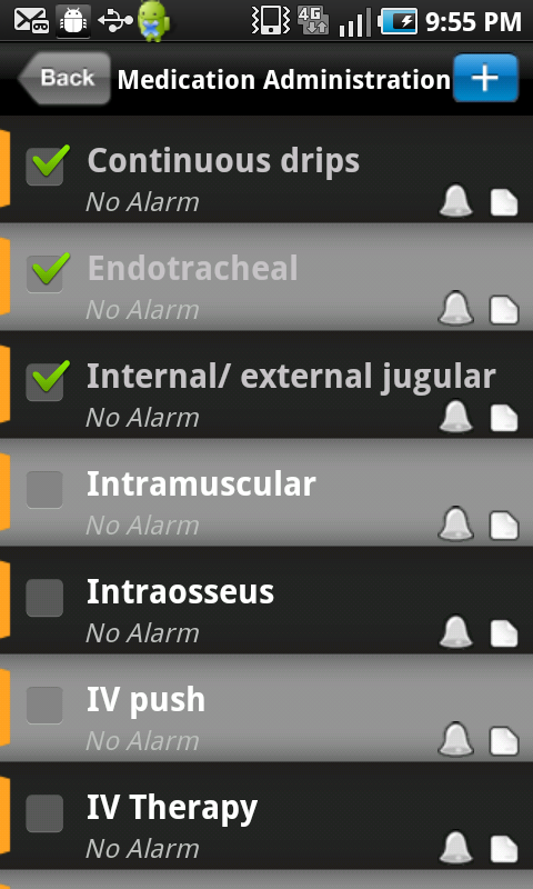 Aplicación Paramedic EMT Skills Checklist en Amazon Appstore