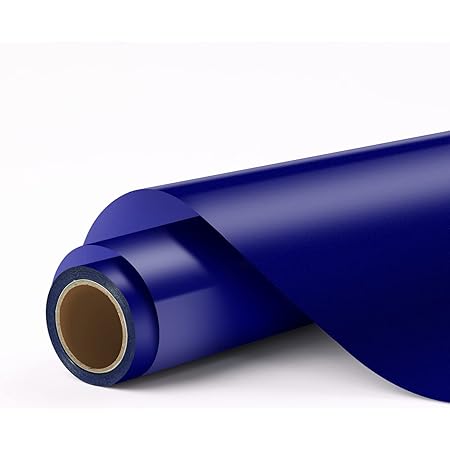 Amazon.com: VViViD Dark Blue Gloss DECO65 Permanent Adhesive Craft ...