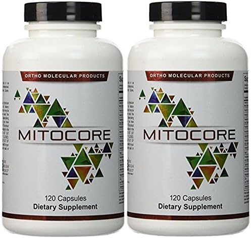 Ortho Molecular Products, Mitocore, 120 Capsules (Pack of 2 Bottles ...