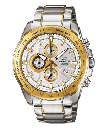 Casio Edifice Analog Silver Dial Men's Watch - EF-563SG-7AVDF (EX024 ...
