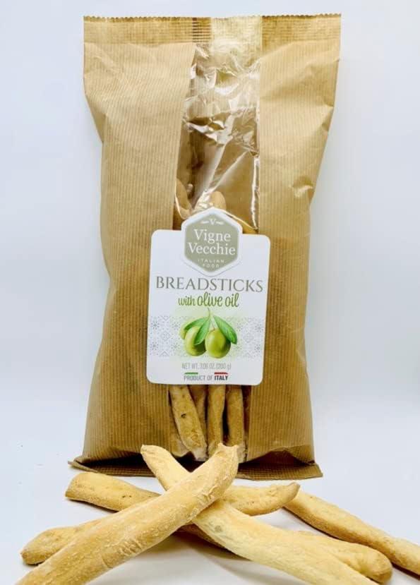 Amazon.com : Vigne Vecchie Olive Oil Breadsticks (3 Pack), 7.05 Ounce ...