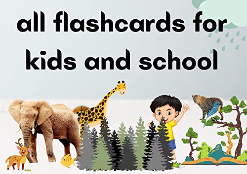 all flashcards for kids and school: for kindergarten,school,teachers ...