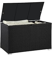 Amazon.com : MIRAFIT Resin Deck Box, 120 Gallon Large Outdoor Indoor ...