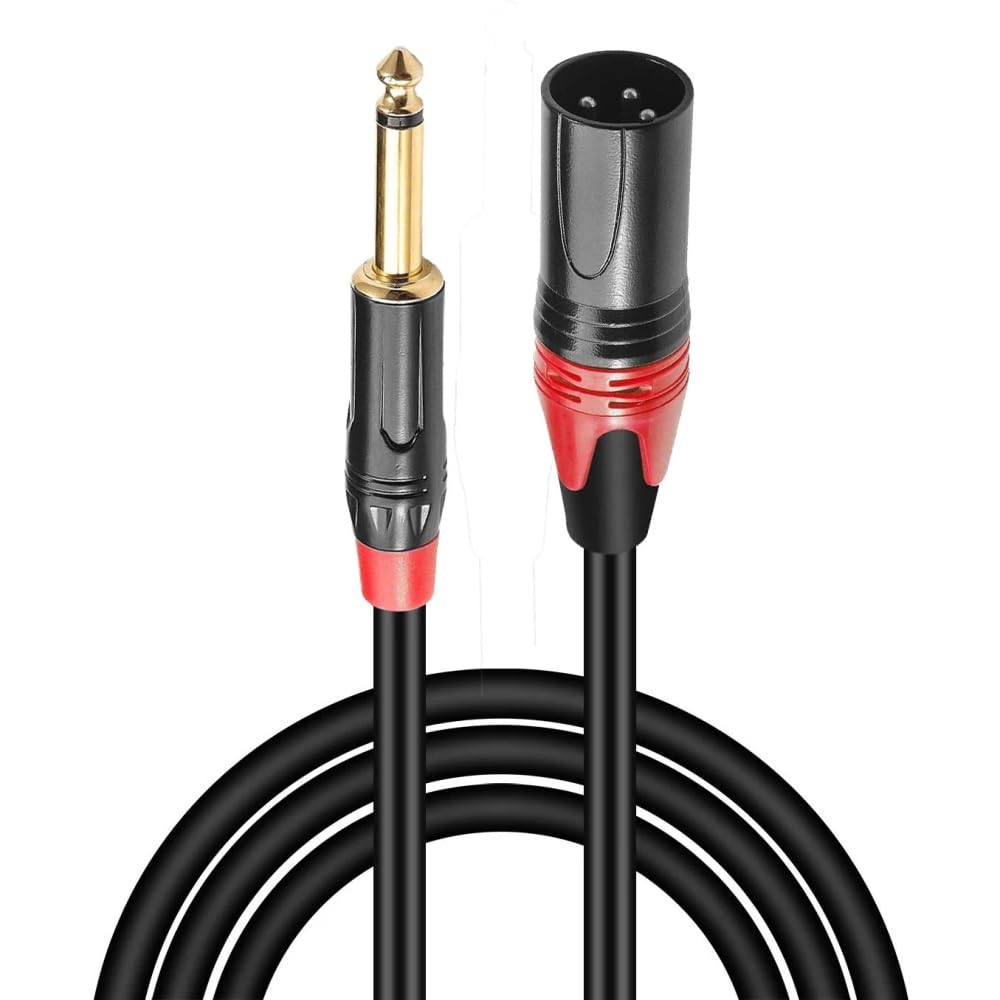 MOCKING BIRD 6.35mm To XLR Cable Male Mic Patch Cord XLR to Jack 6.35mm ...