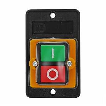 Cutting Machine Bench Drill Switch 10A 380V AC Waterproof Push Button ...