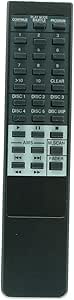 Amazon.com: Generic Replacement Remote Control Compatible for Sony CDP ...