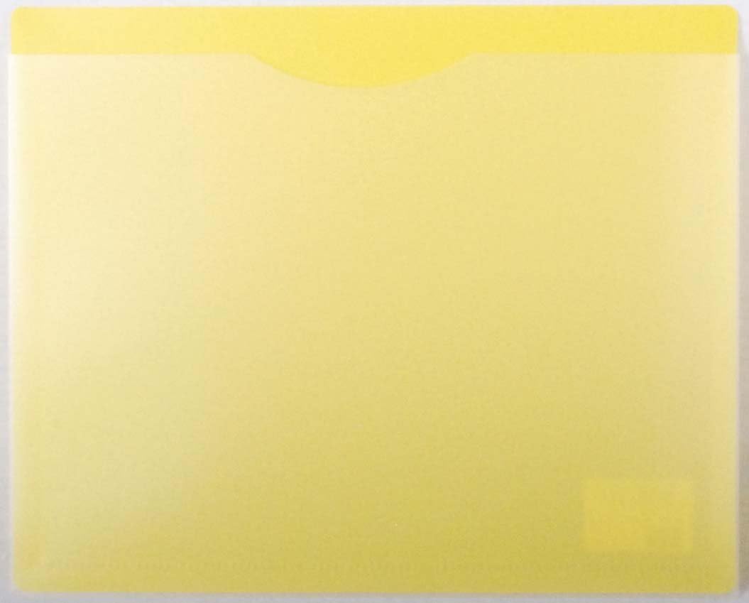 Filexec Lot de 5 chemises de classement, format lettre, jaune, lot de 5 ...