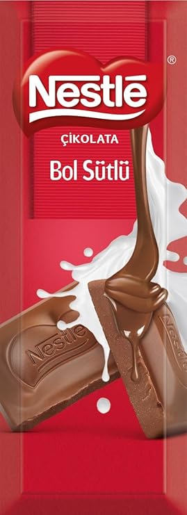 Nestlé Çikolata Bol Sütlü Çikolata, 30 g x 12 - OnuAl Fiyat Arşivi