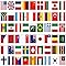 Amazon.com : YOFANUP 50 Countries String Flags, International Flags, 50 ...