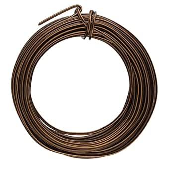 Amazon.com: The Beadsmith Square Craft Wire - Soft Temper Beading Wire ...