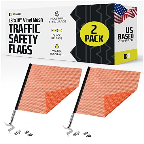 Snapklik.com : DC Cargo Quick Release Flag Mount Warning Flags For ...