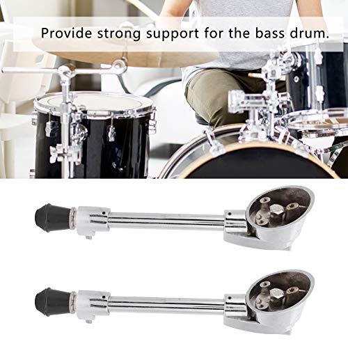 Snapklik.com : Bass Drum Spurs Legs, 2Pcs Bass Drum Kit Legs 360 ...