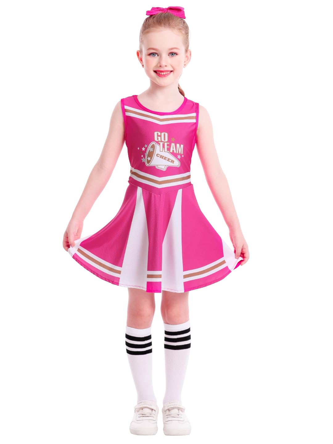 Snapklik.com : Seasons Cheerleader Costume For Girls, UV Black Light ...
