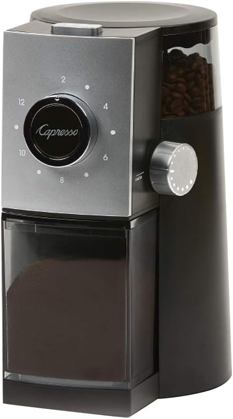 Amazon.com: Capresso 597.04 Grind Select Coffee Burr Grinder, Black 10 ...