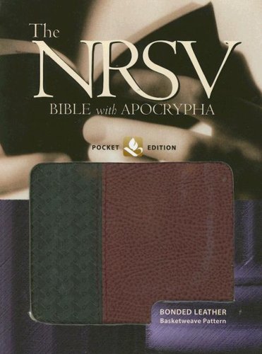 The New Revised Standard Version Bible with Apocrypha: Pocket Edition ...
