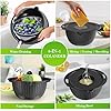 Amazon.com: 4-1 Colander with Bowl Set - Colander for Kitchen ...