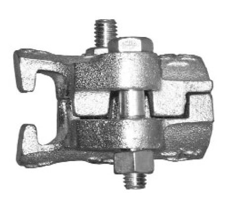 Jason Industrial 2BS075 2 Bolt Interlocking Clamp, 1-1/8" to 1-5/16" OD ...