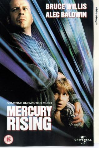 Mercury Rising [VHS] : Bruce Willis, Alec Baldwin, Chi McBride, Kim ...