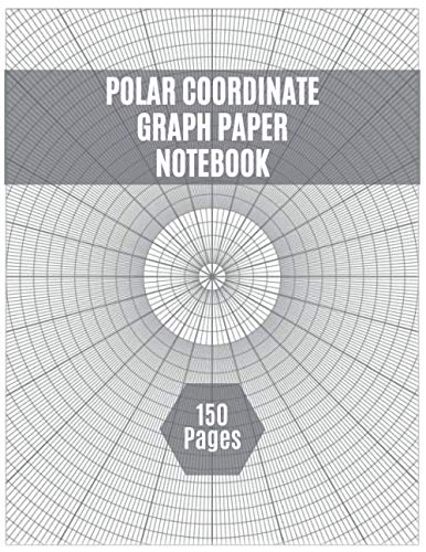Amazon.com: Polar Coordinate Graph Paper Notebook: Polar Coordinates ...