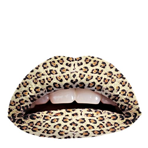 Lippen Tattoo Aufkleber Sticker dermatologisch getestet Leo : Amazon.de ...