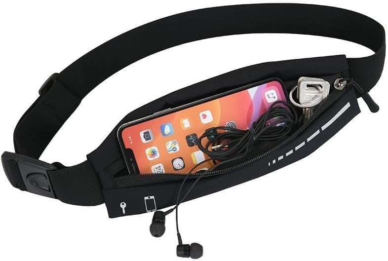 AIKENDO Running Pouch Belt Waist Pack Bag,Workout Fanny Pack,Bounce ...