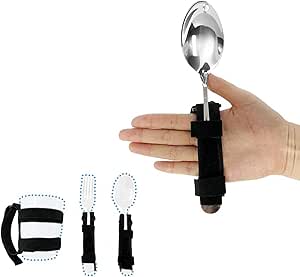 Amazon.com: ITODA Universal Hand Strap Adaptive Utensil Holders for ...