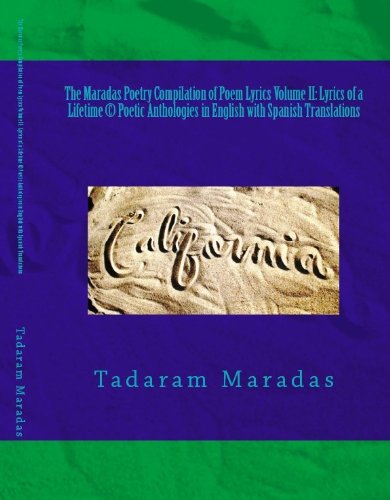 The Maradas Poetry Compilation of Poem Lyrics Volume II: Lyrics of a ...