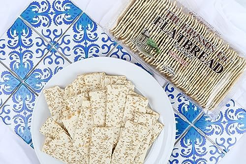 Amazon.com: Sesame Flatbread Crackers Vegan
