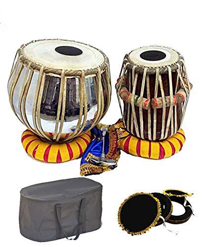 SG Musical Student Tabla Set, Steel Bayan, Dayan with Book, Hammer ...
