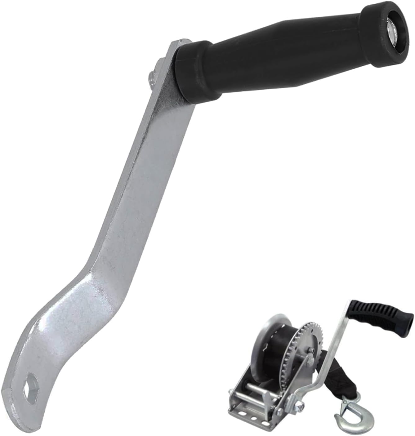 Amazon.com : JTEYINH Winch Handle,Trailer Handle Replacement，Crank ...